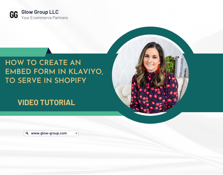How to Create an SMS Embed Form in Klaviyo – Glow Group